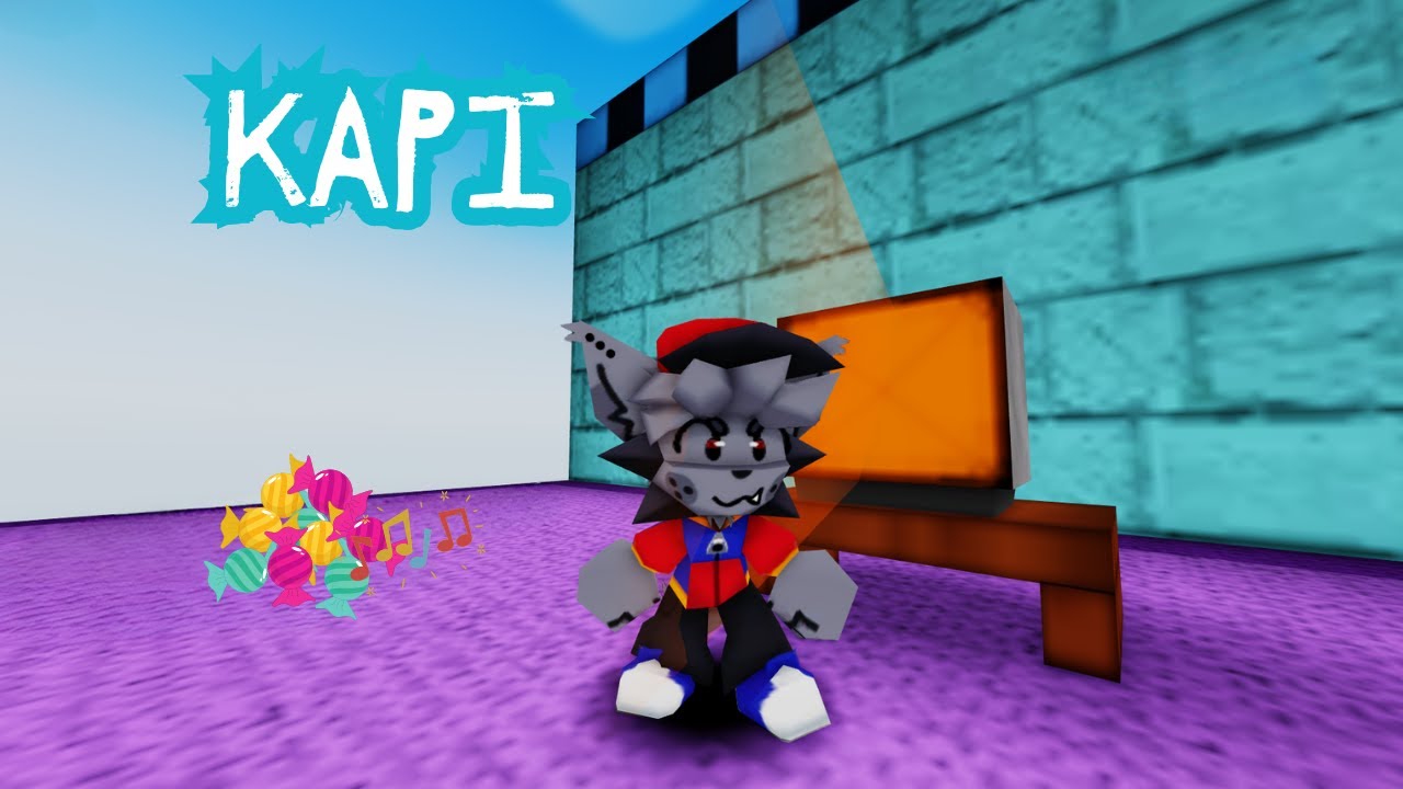 Kapi Rock and Roll - Roblox - Pega os docinho e os ladrões - YouTube