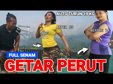 🔴 SENAM GETAR PERUT VIRAL | AUTO TURUN 19 KG 👍