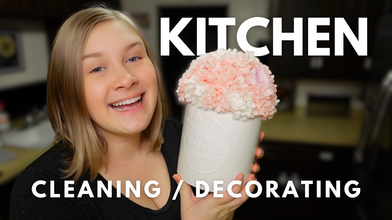 Cleaning My Kitchen + Life Update - YouTube