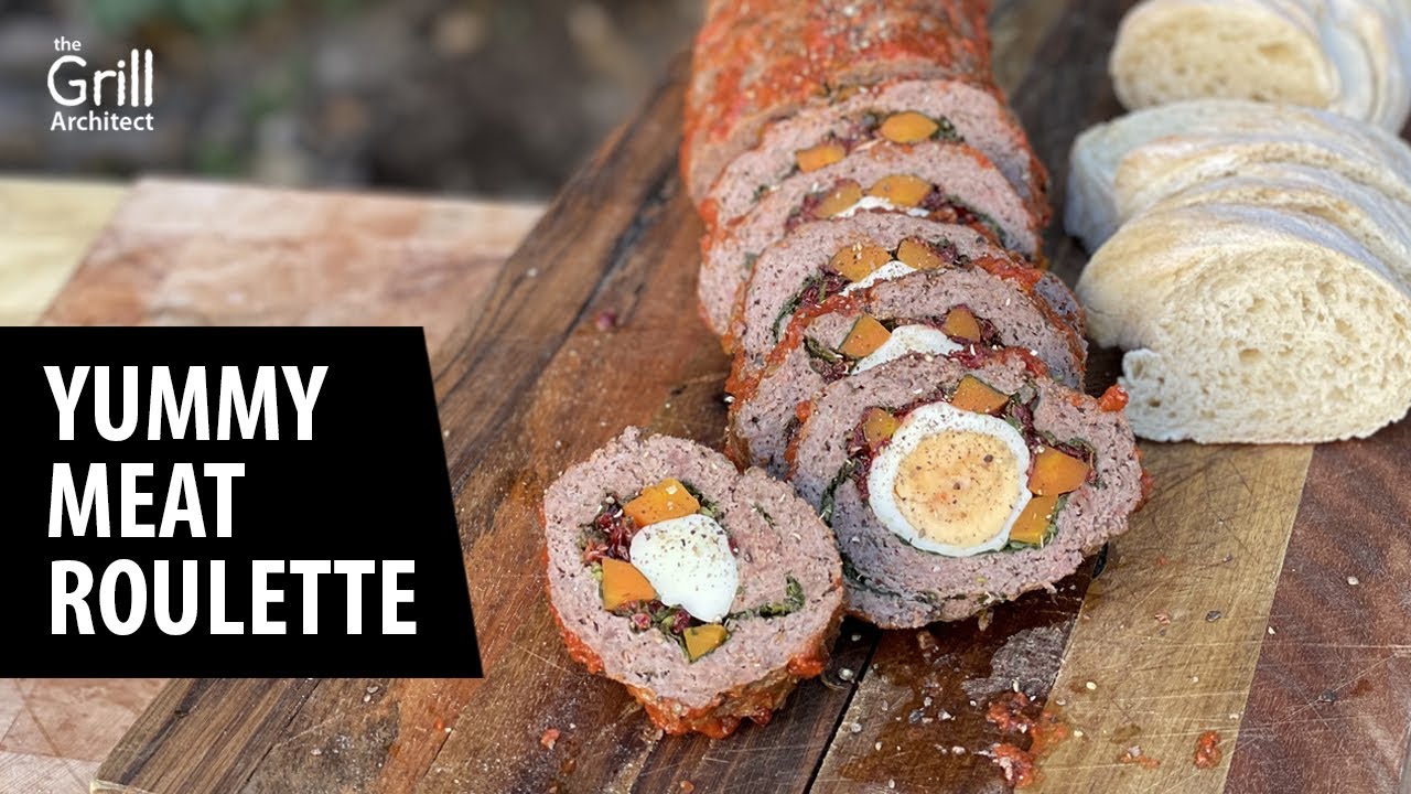 YUMMY MEAT ROULETTE / رولت گوشت سوپر خوشمزه - YouTube