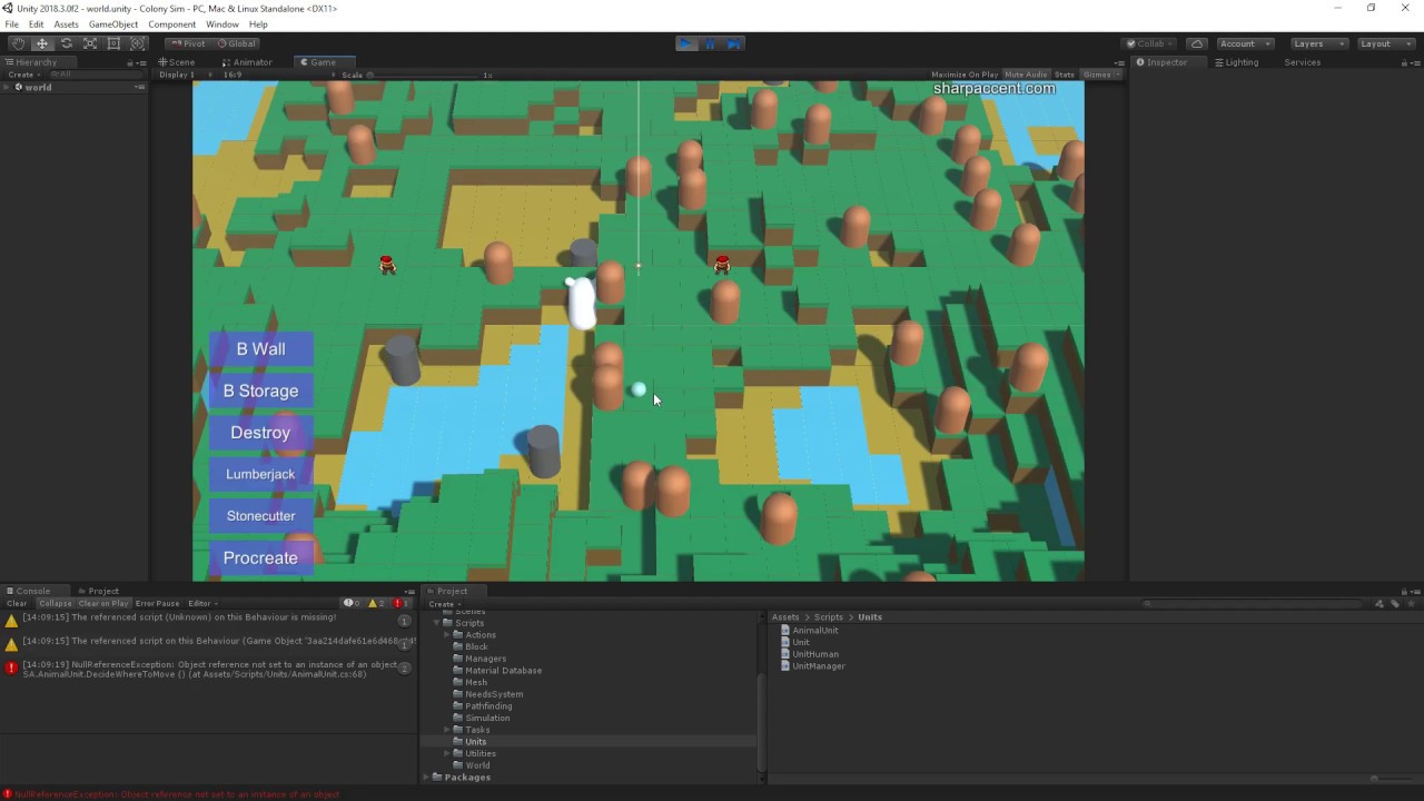Colony Sim Part 72 Unit Refactor Unity Tutorial Advanced Youtube 0136