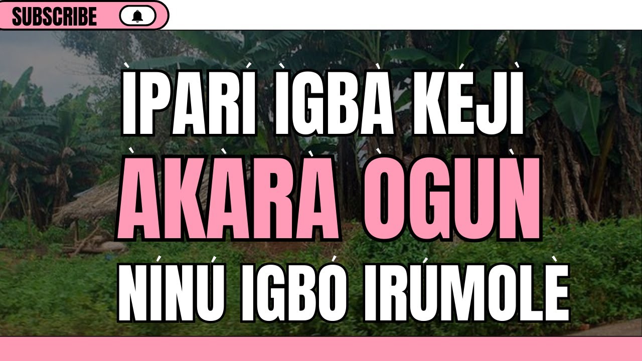 Ogboju Ọdẹ ninu Igbo Irunmole: IPARI IGBA IKEJI AKARA OGUN NINU IGBO ...