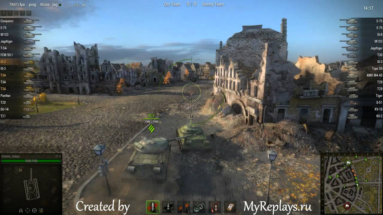 WOT: Ruinberg - IS-3 - YouTube