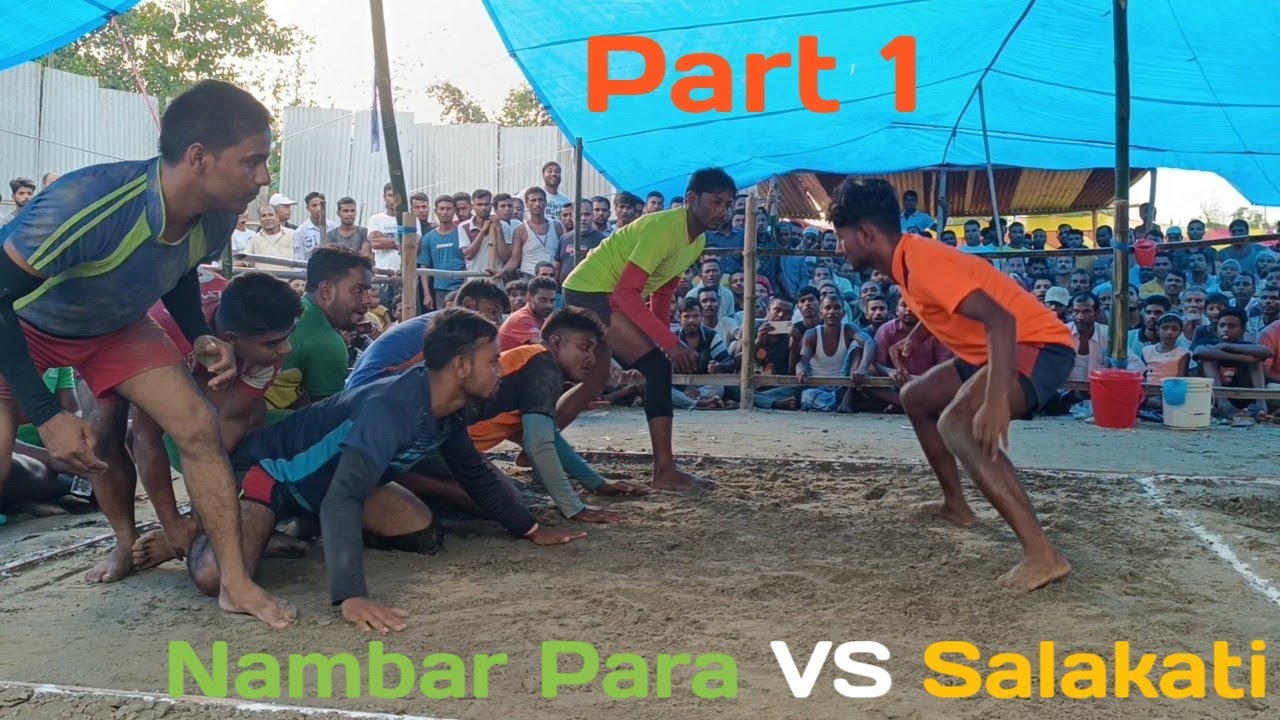 New Ha Du Du Khela 2023 / Nambar Para Vs Salakati / Part 1 / Kabaddi ...