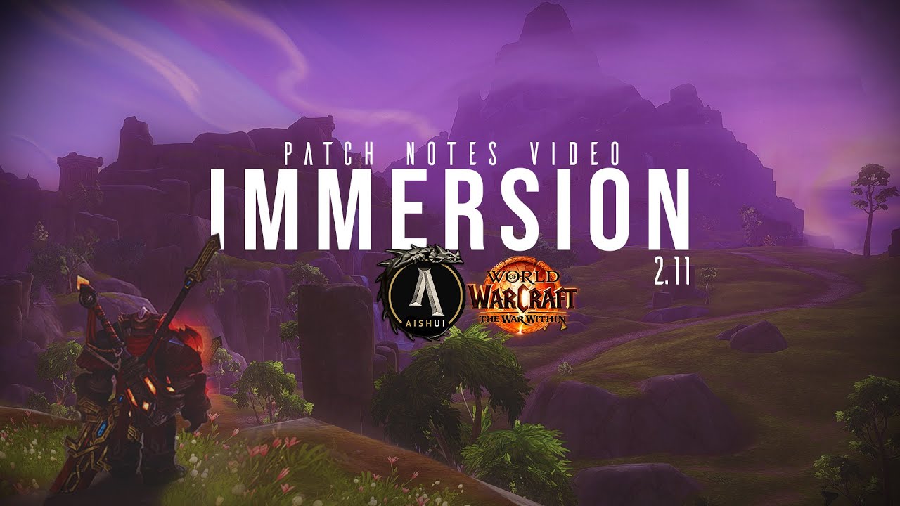 🗻L'INTERFACE TOUJOURS PLUS IMMERSIVE • Interface WoW • AishUI 2.11 ...