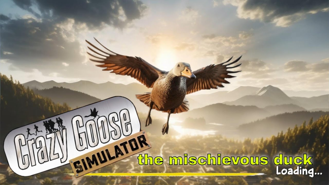 Crazy Goose Simulator - the mischievous duck - YouTube