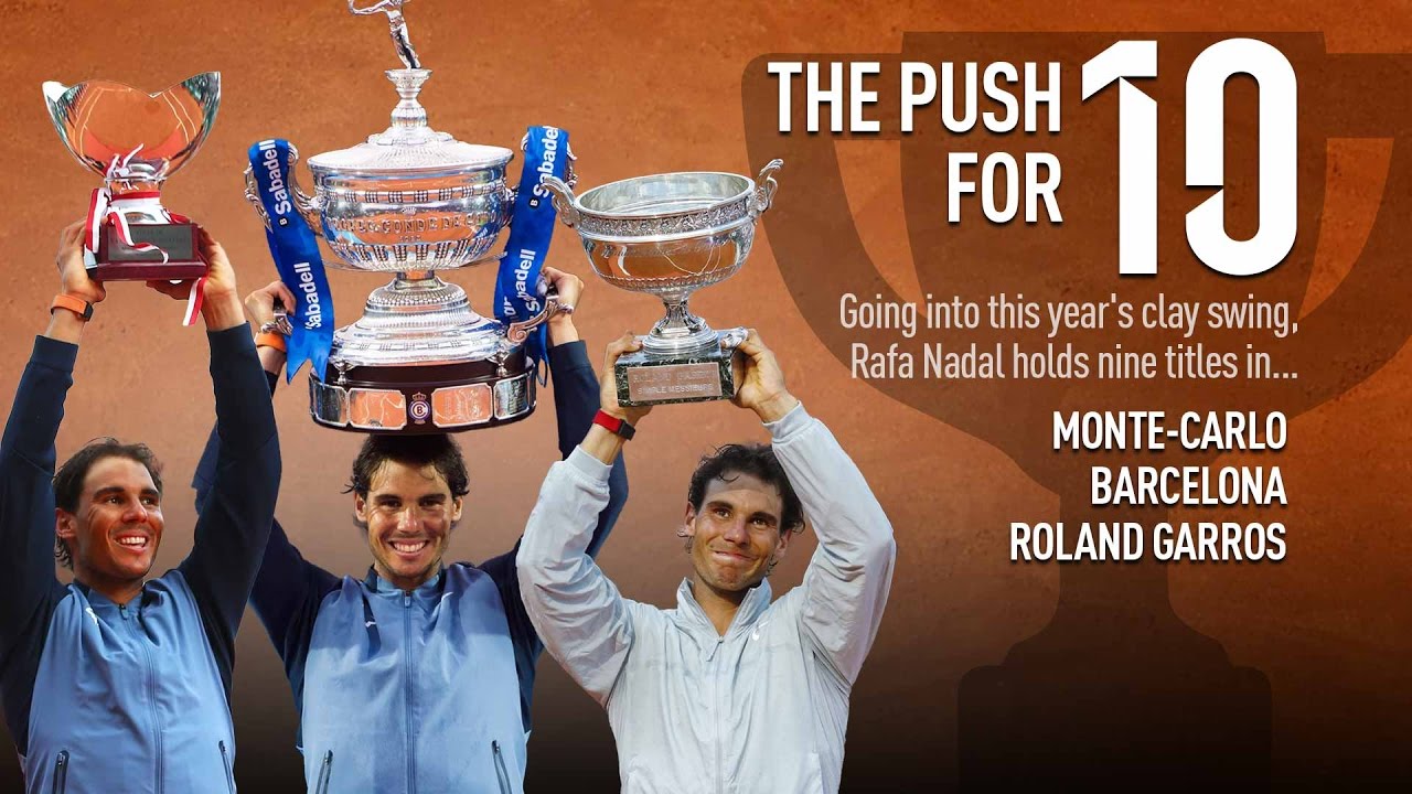 Nadal's Push For 10 Monte Carlo Crowns - YouTube