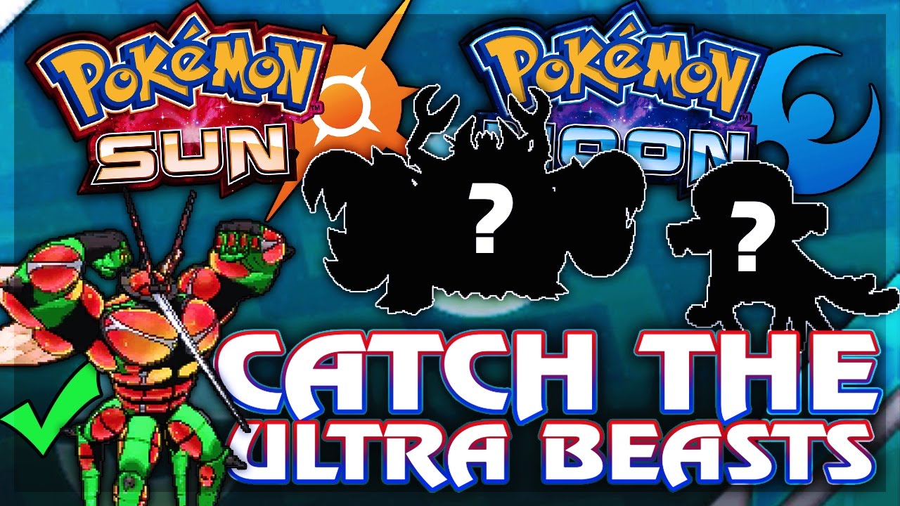MORE NEWS! CATCH ULTRA BEASTS IN POKEMON SUN & MOON + SHINY ULTRA ...