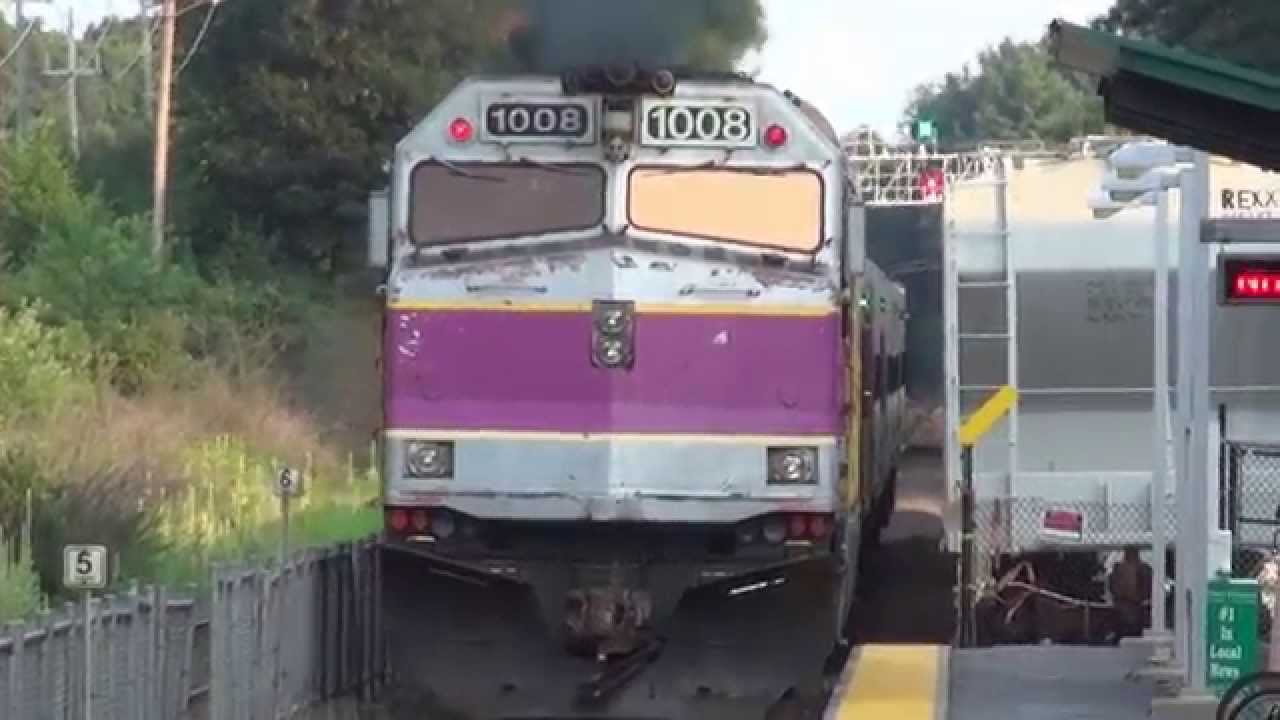 Leominster: MBTA Commuter Trains (1137 Outbound, 1008 Inbound ...