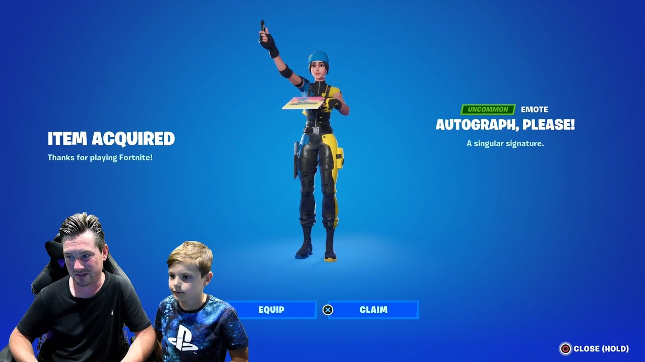 LEVEL 195 Today! & GIFTING My 9 Year Old Kid NEW Fortnite Emote ...