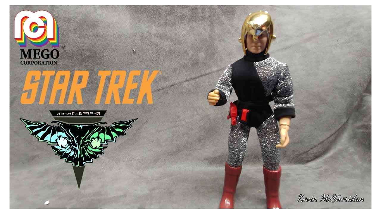 MEGO 2018 STAR TREK ROMULAN REVIEW And info on mego distribution - YouTube
