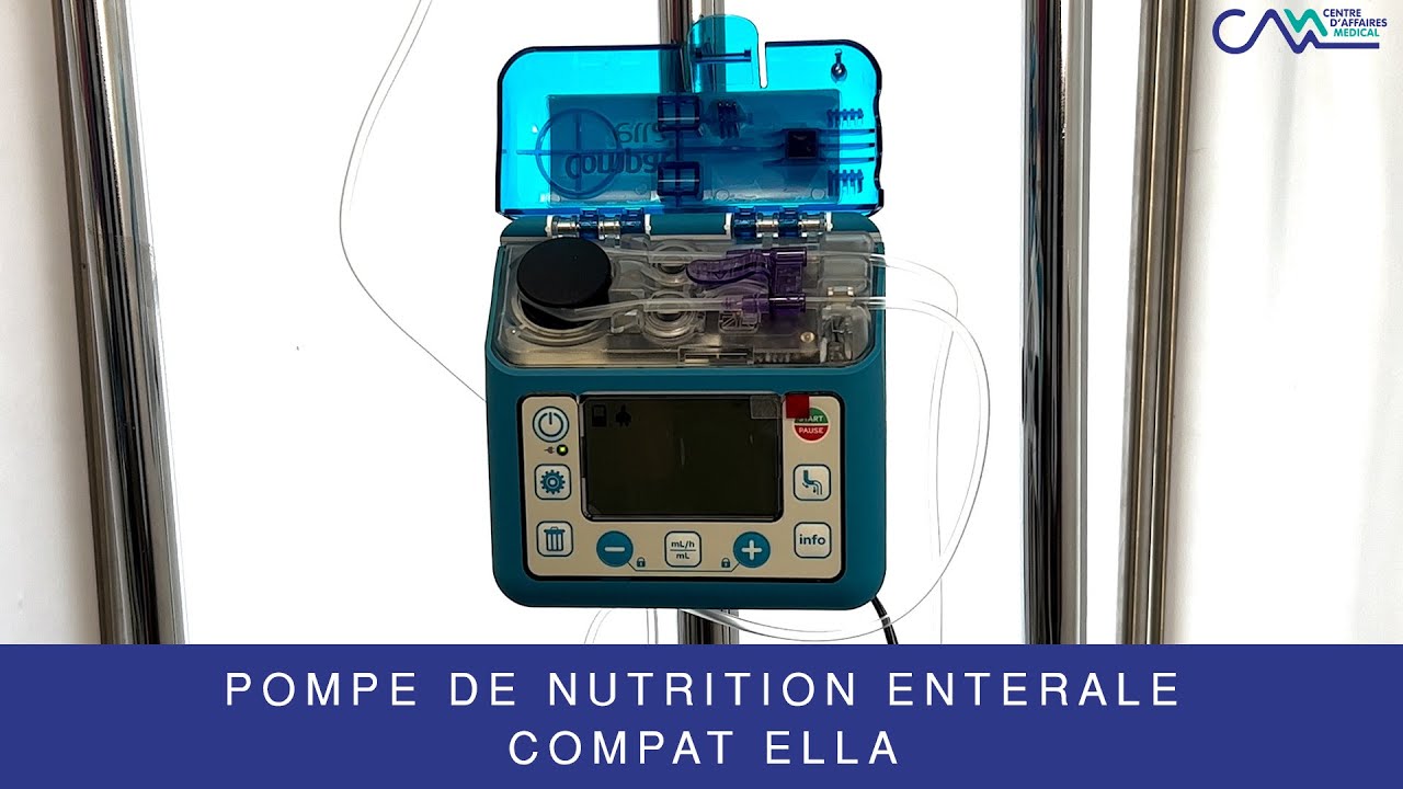POMPE DE NUTRITION ENTÉRALE COMPAT ELLA - YouTube