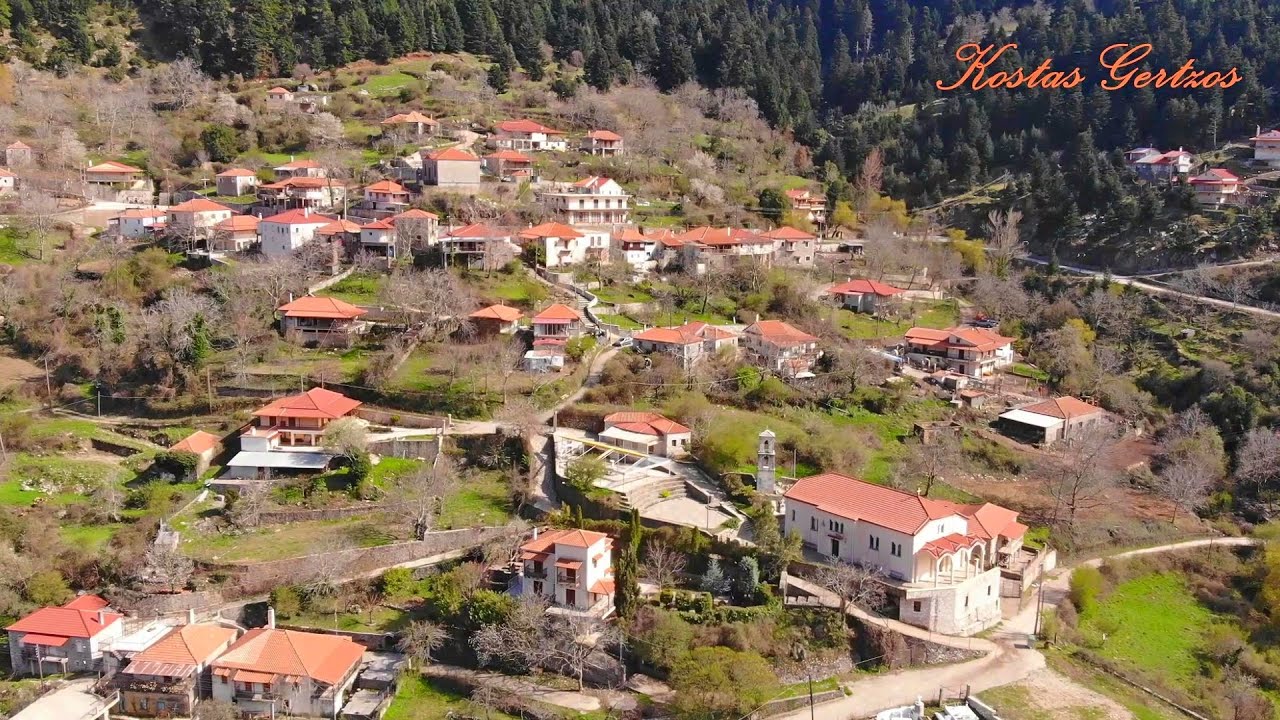 ΚΡΥΟΒΡΥΣΗ (ΒΕΡΒΙΝΗ ή ΔΕΡΒΙΝΗ) ΗΛΕΙΑΣ (DRONE). KRYOVRYSI, ELIS (ILIA ...