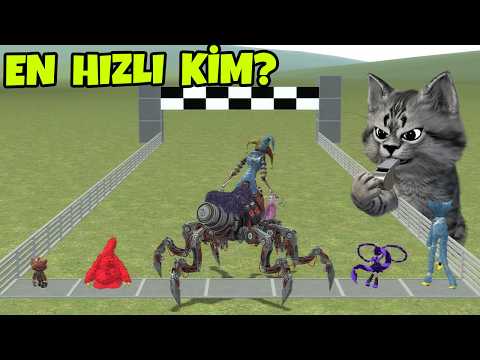 EN HIZLI Poppy Playtime Chapter 5 Karakteri Hangisi? | Garry's Mod