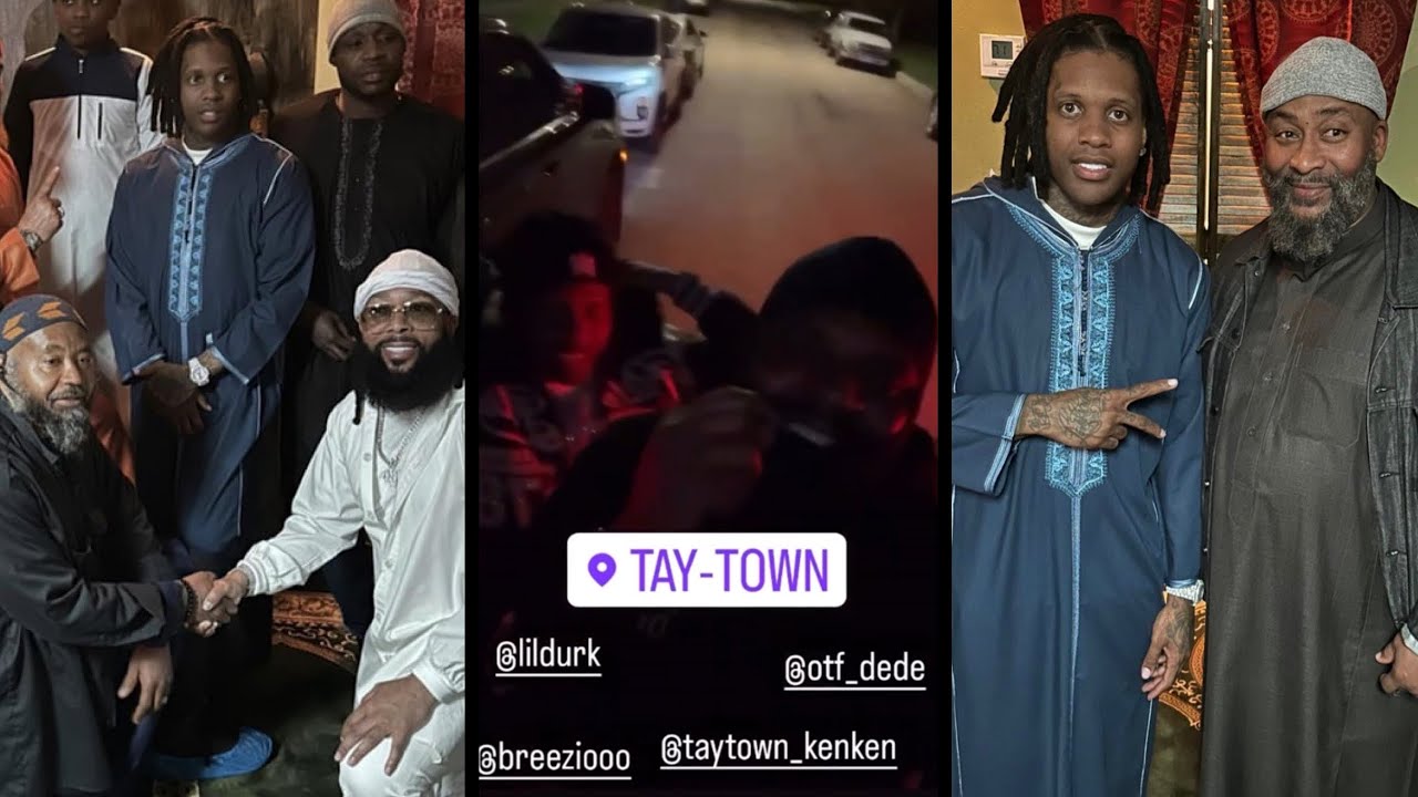 Lil Durk back to Chicago With Former Motown Chiefs Baahir & Pulled Up ...