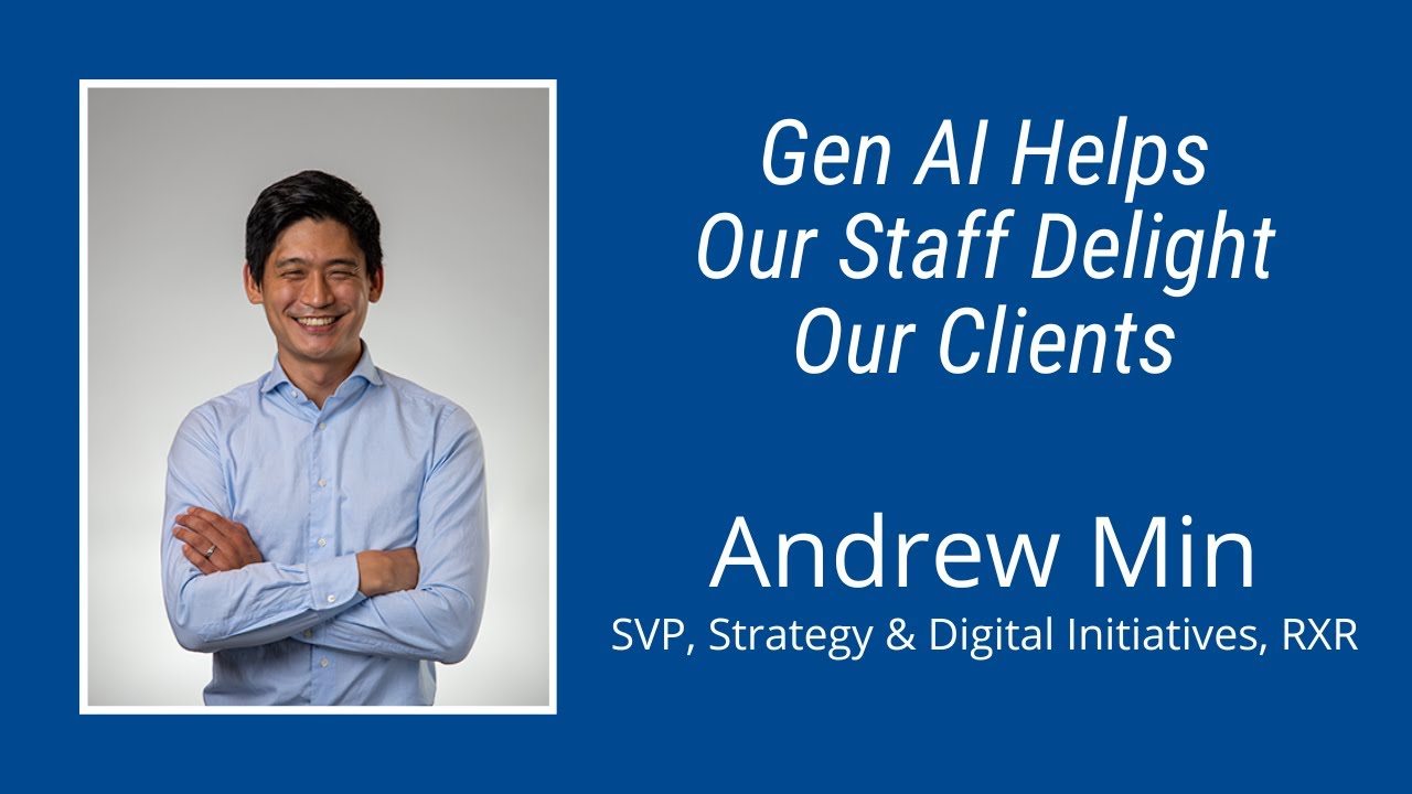 #315: Gen AI Helps Our Staff Delight Our Clients: Andrew Min, SVP at ...