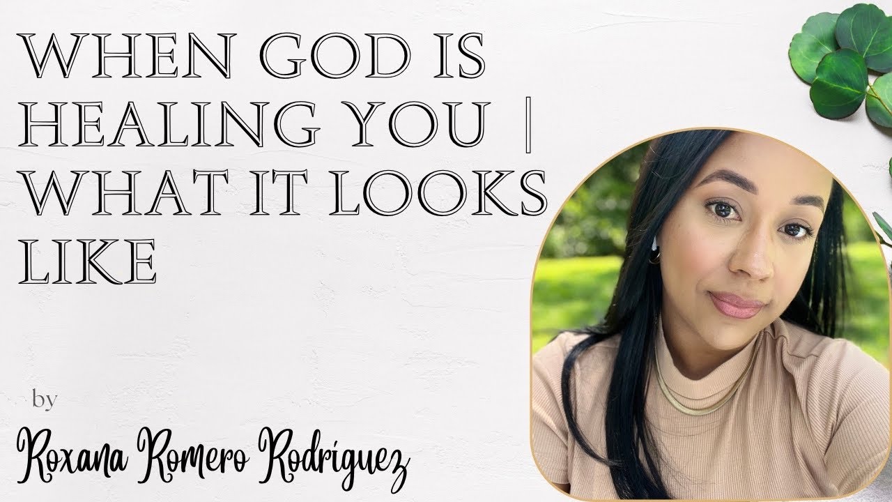 WHEN GOD IS HEALING YOU | WHAT IT ACTUALLY LOOKS LIKE - YouTube