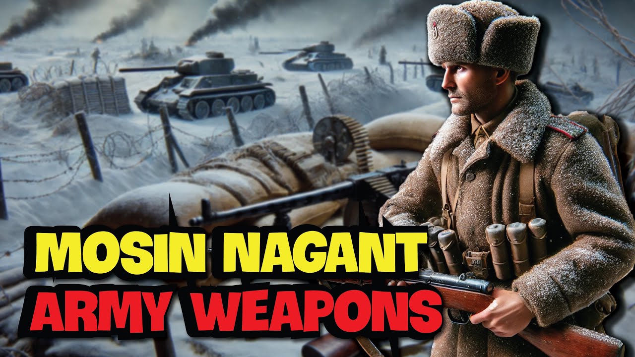 Top Red Army Weapons of WWII: From Mosin-Nagant to AK-47 - YouTube