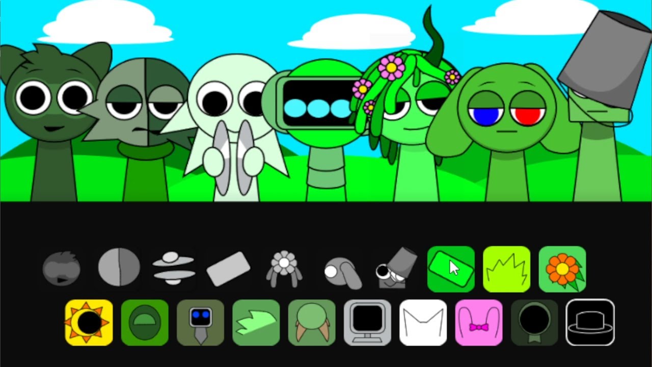 Incredibox Sprunki Green Gang - Sprunki Mods - YouTube