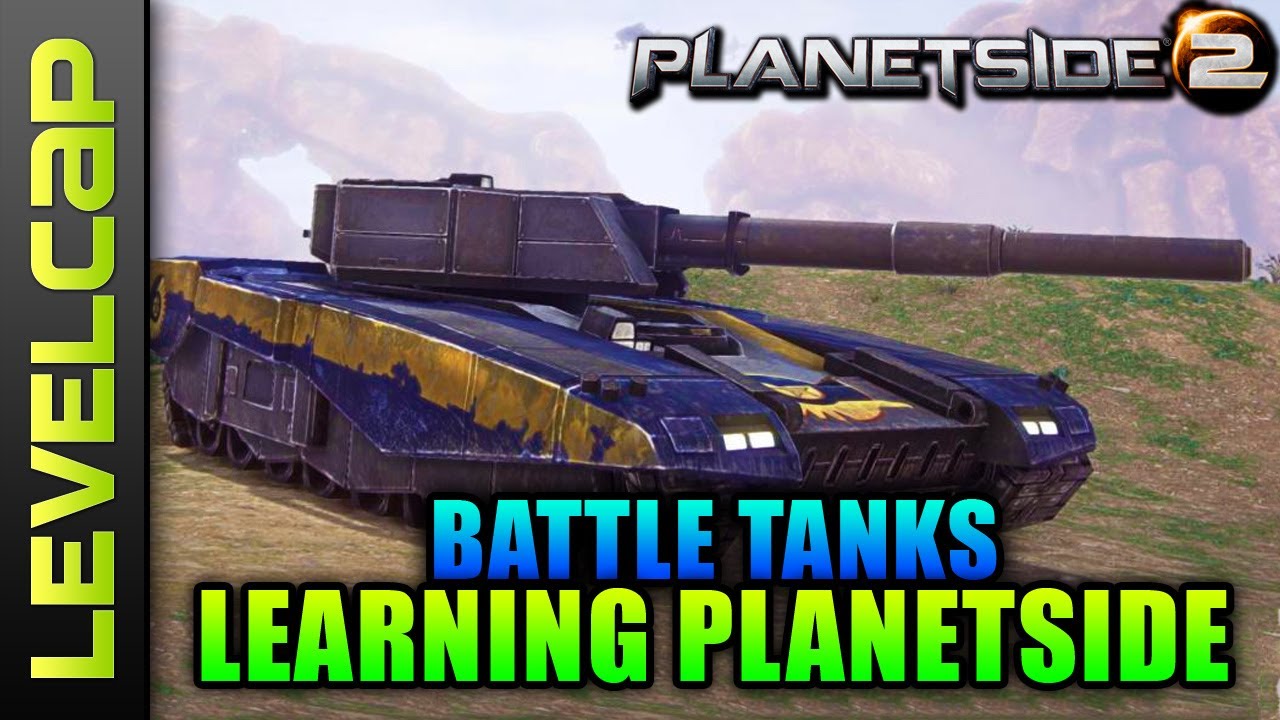 Tank Tutorial Vanguard + Lightning (Planetside 2 Gameplay/Commentary ...