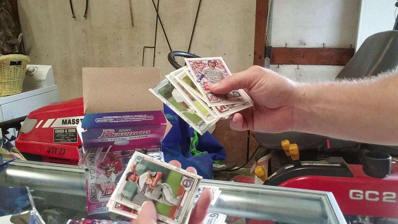 2020 Bowman mega box, best pull ever - YouTube
