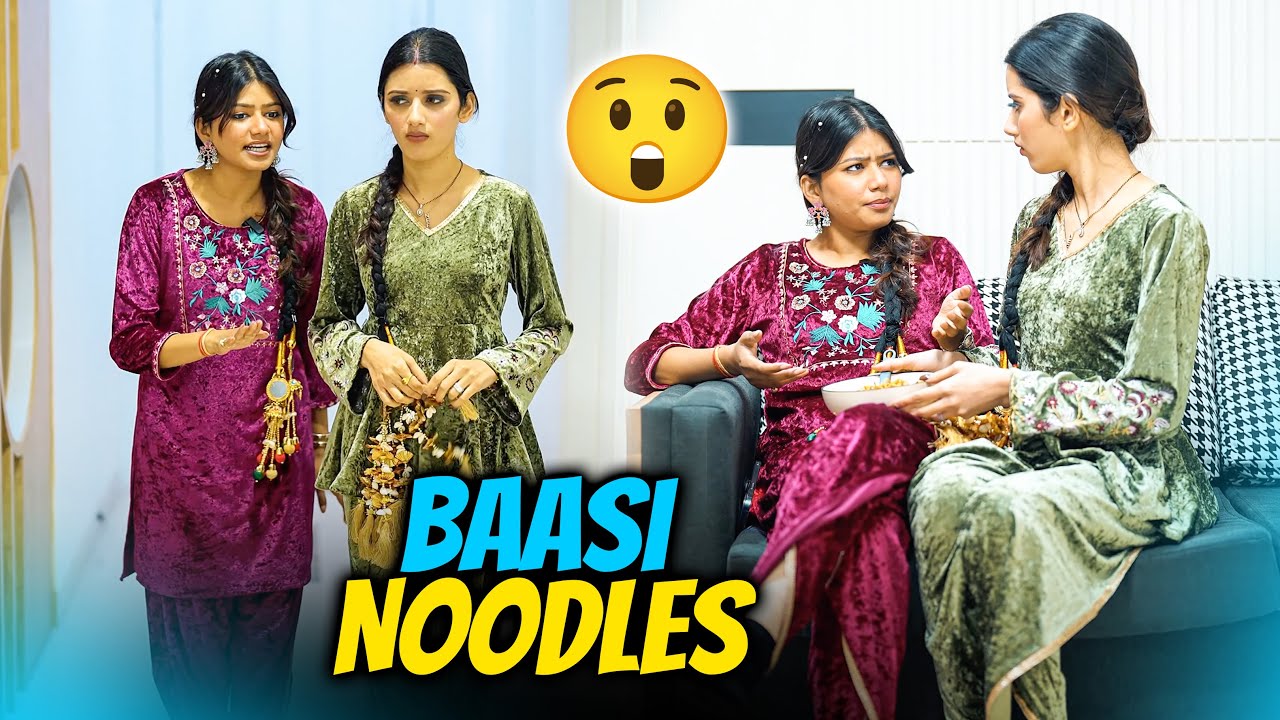 Perfume lagakar Nanand ko Khilaye Baasi Noodles 🍜 - YouTube