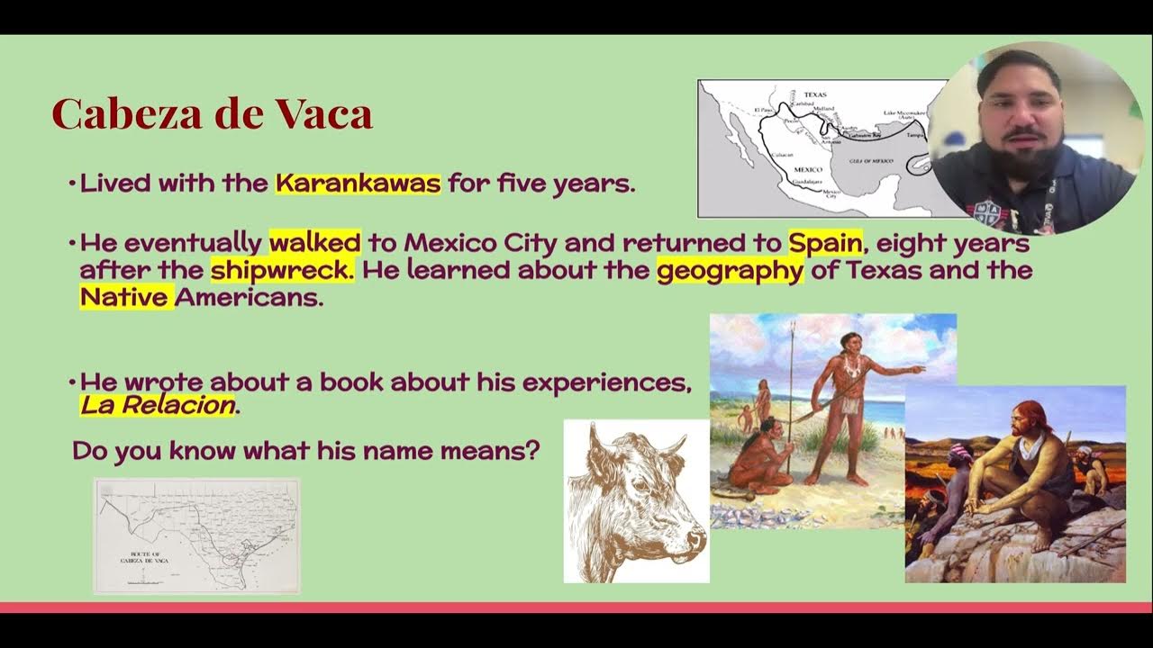 Texas Explorers: Alvar Nunez Cabeza de Vaca - YouTube