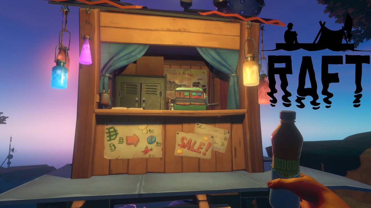 Raft Water World 18. Extra Stuff Included - YouTube