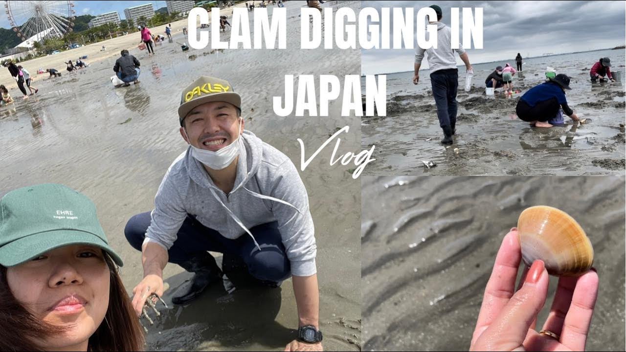 Free Clam Digging in Aichi, Japan 【無料潮干狩り ラグーナ2022】[Manginhas sa Japan ...