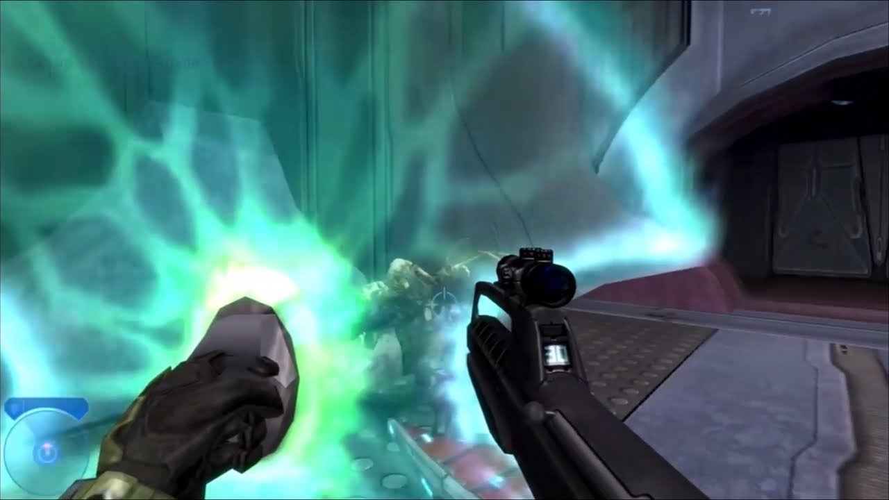 Cut Halo Jackal Shield - YouTube