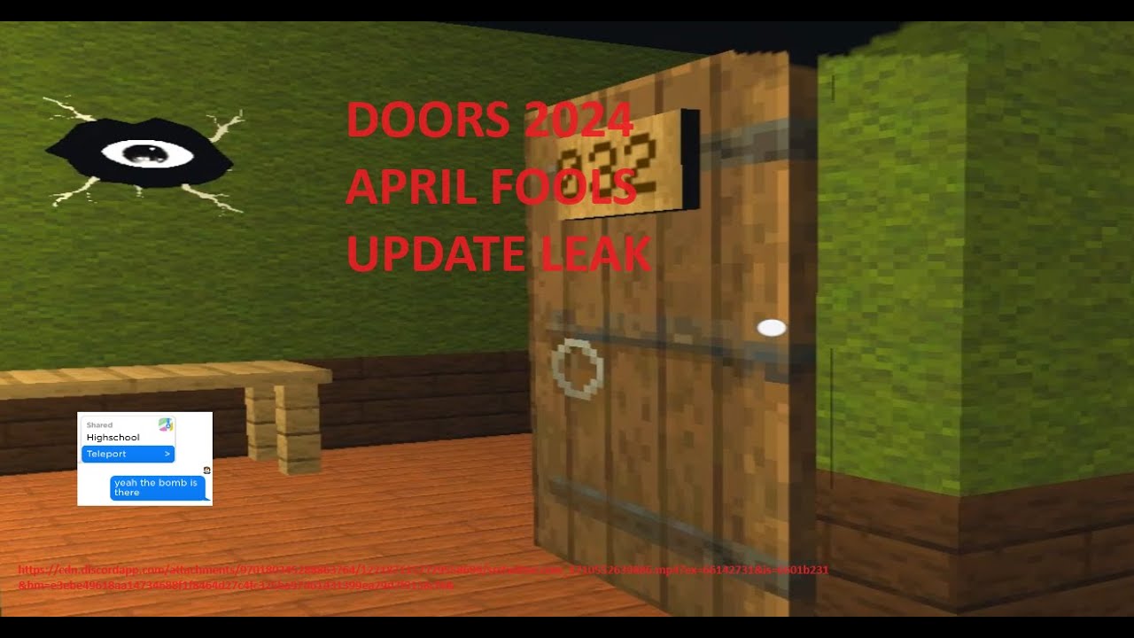 LEAKED DOORS APRIL FOOLS UPDATE FOOTAGE - YouTube