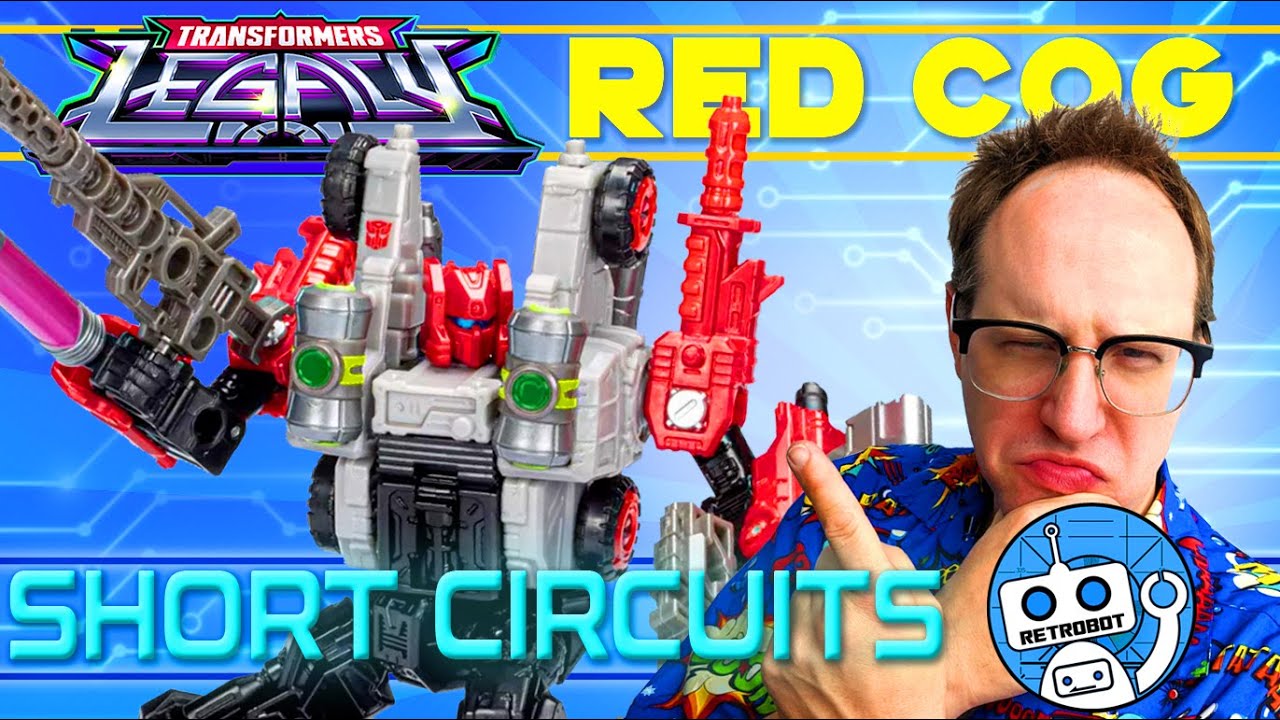 Transformers Legacy Red Cog SS - YouTube