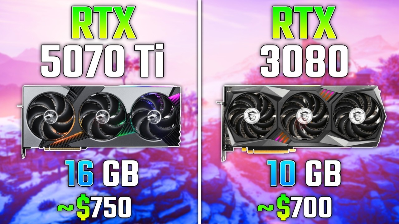 RTX 5070 Ti vs RTX 3080 | Test in 7 Games - YouTube