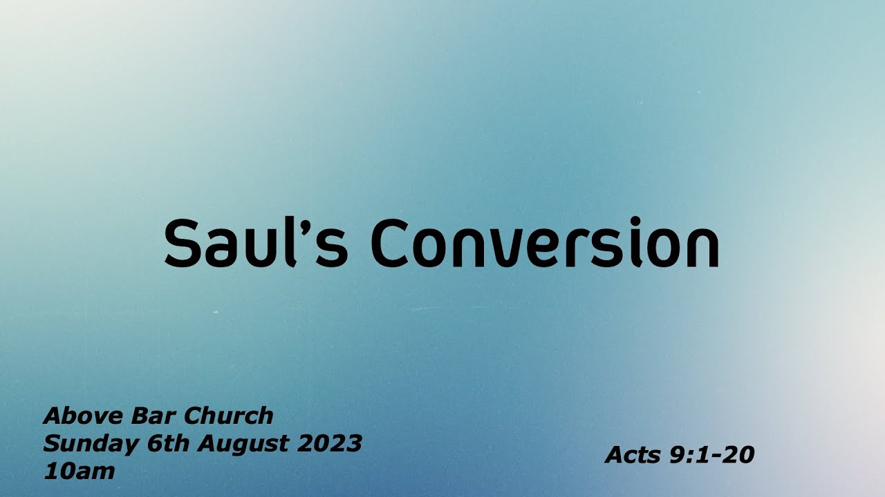 6th August 2023 // Sunday Service // Above Bar Church - YouTube