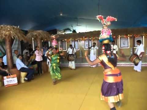 karakattam dancers - Indian Cultural Centre - YouTube