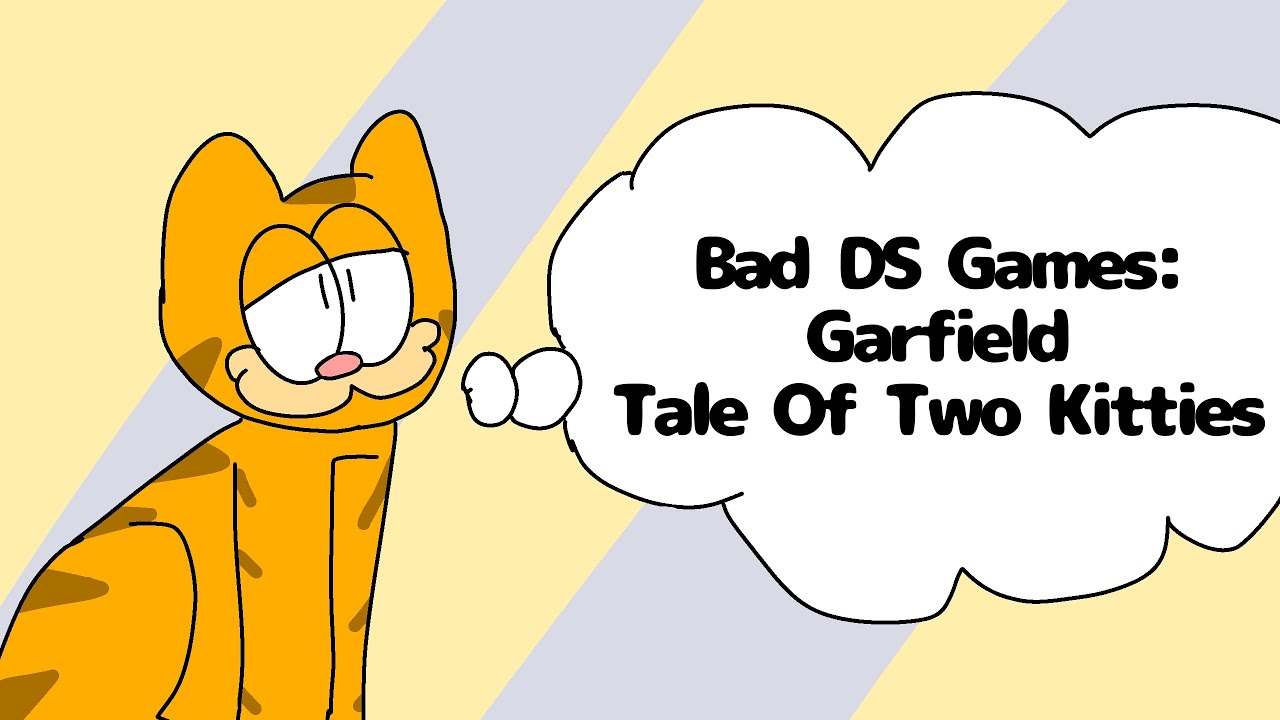 Bad DS Games: Garfield Tale Of Two Kitties - YouTube