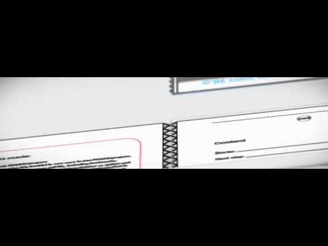 Océ PRISMAprepare - Reliure dos carré collé - YouTube