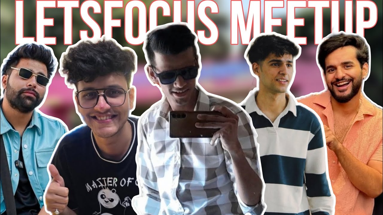 focus launch event and great &grandest meetup lot's of youtubers # ...