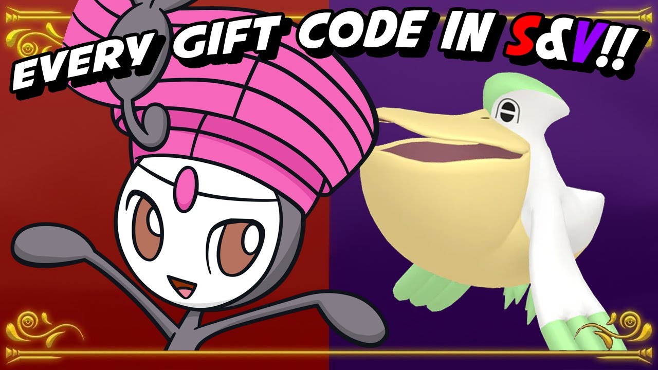 Every gift code in Pokemon Scarlet and Violet: January 2025 🎁 - YouTube