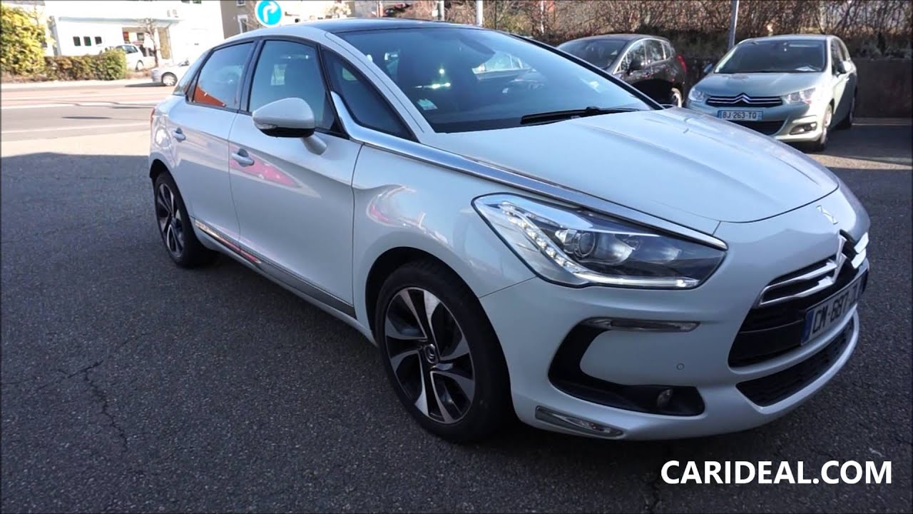 Citroen DS5 hdi 160 So Chic occasion carideal chambery savoie - YouTube