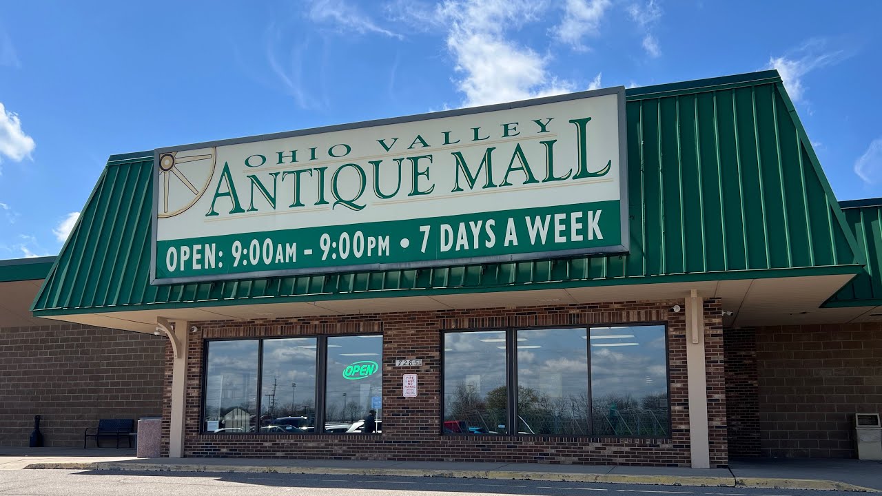 Ohio valley antique mall partial walk through-this place is HUGE! - YouTube