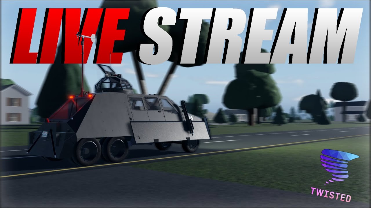 Crazy HIGH RISK Storm Chasing In Roblox Twisted With A TIV 2 Driver ...