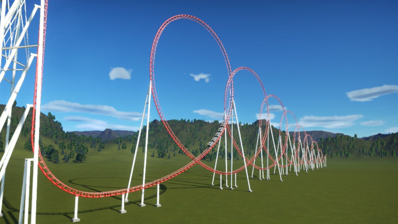 Infinite loops ROLLERCOASTER! - YouTube