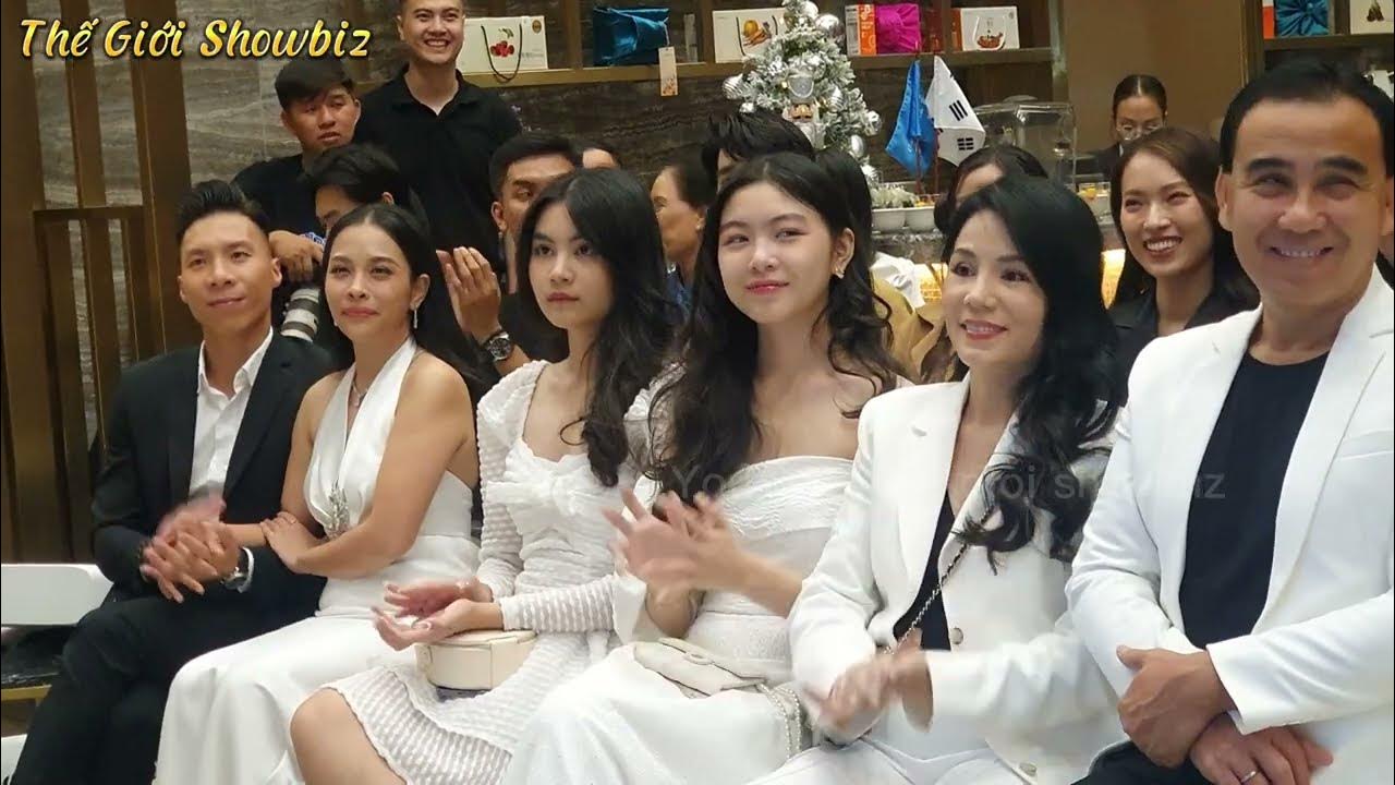 Osen Ngọc Mai liên tục khen hai cô con gái Quyền Linh đẹp như hoa hậu, chọc ghẹo chụp hình cưới ...