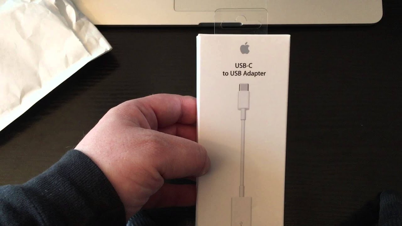 Unboxing Apple USB-C to USB Adapter - YouTube