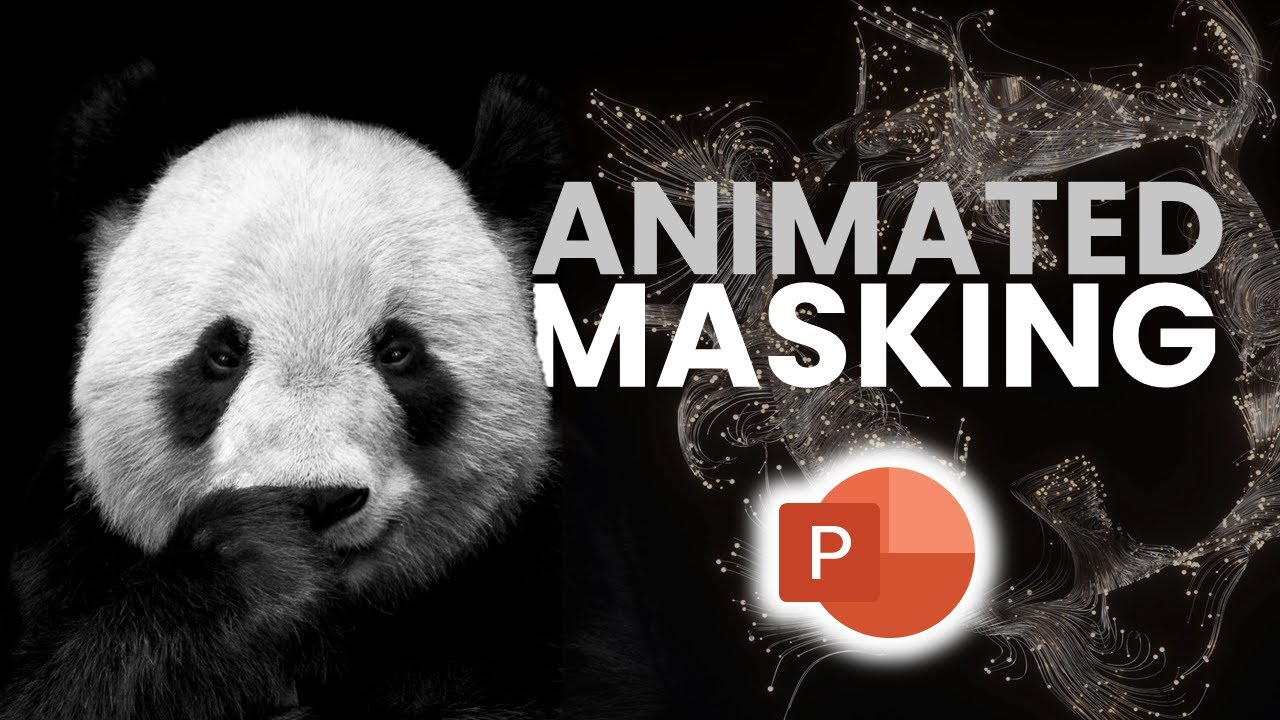 Add DEPTH and style with animated MASKING in PowerPoint. A simple 8 ...
