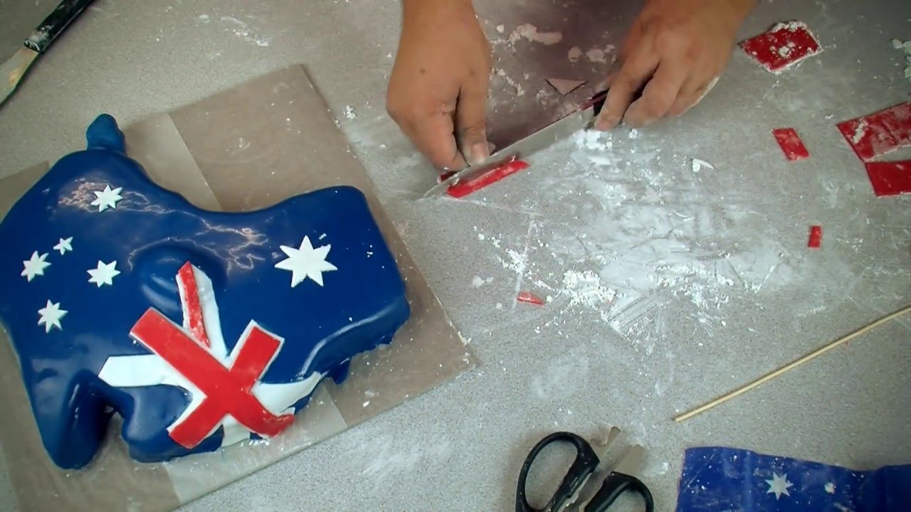 Australian Map Cake - How To Tutorial by (Cakes You Make) - YouTube