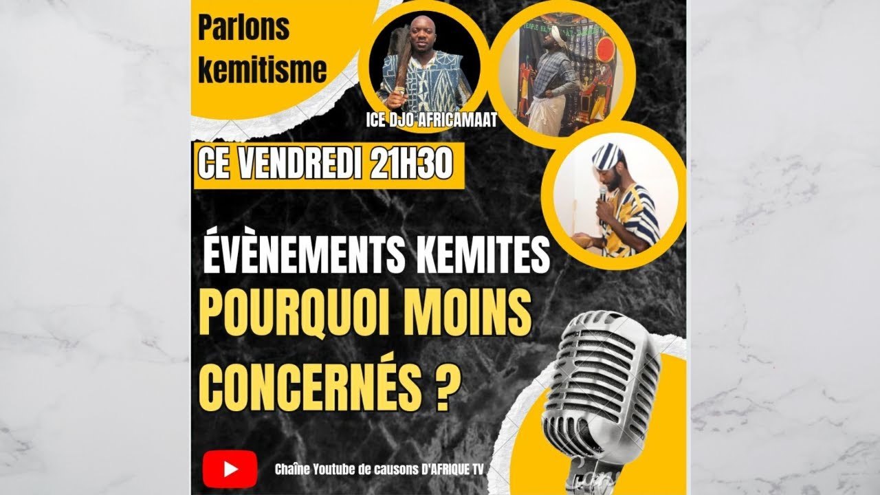 LES KEMITES DE FRANCE NE SONT PAS DANS L'ACTION ? - YouTube