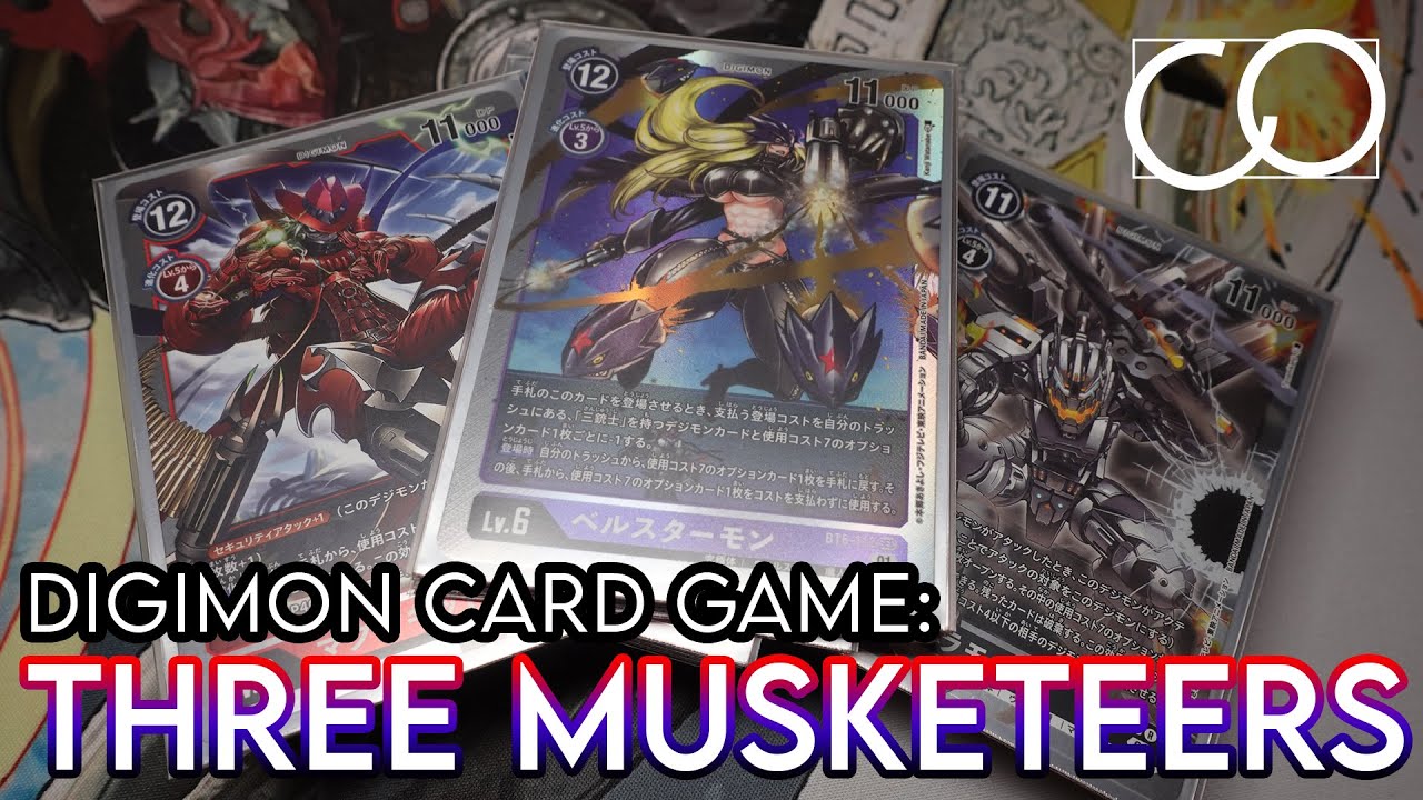 Bellestarmon / Three Musketeers Deck Profile! (Digimon Card Game) - YouTube