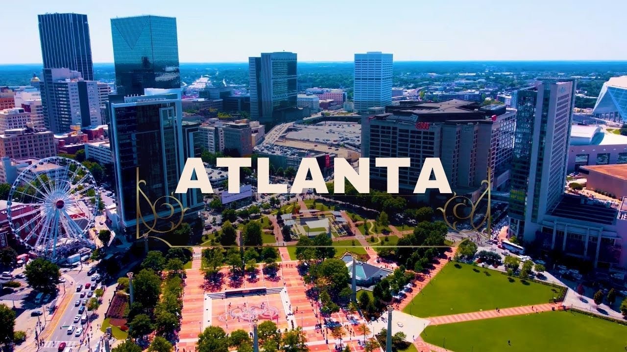Atlanta Georgia | 4K Drone Video مدينة اتلانتا | تصوير جوي - YouTube